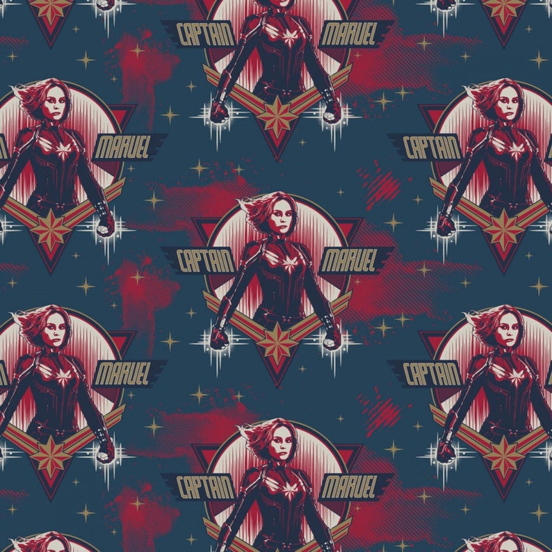 CAPTAIN Marvel Superhero Medical Scrub Top Unisex Style for Men & Wome ...