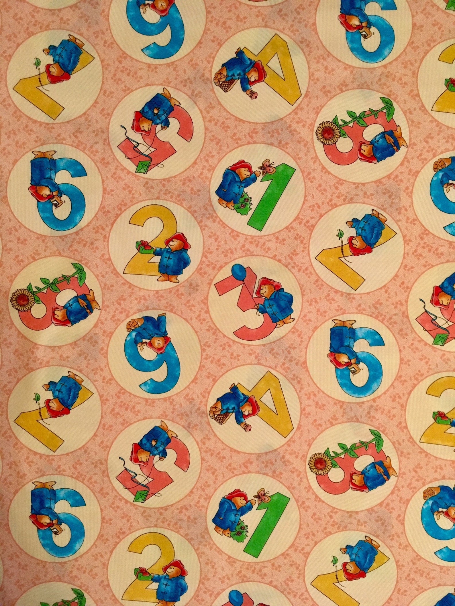 Paddington Bear Medical Scrub Top Counting Numbers Unisex Style for Me ...